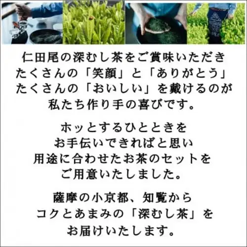 【自宅用】知覧茶園の深むし茶 厳撰茶葉5本セット【1740608】 | 鹿児島県南九州市 | ふるさと納税サイト「ふるなび」