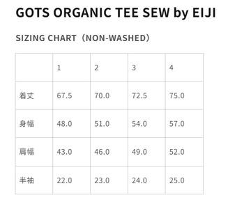 【Tシャツ】GOTS ORGANIC TEE sew by EIJI メンズ_OS063-0004 | 大阪府大阪市 | ふるさと納税サイト「ふるなび」