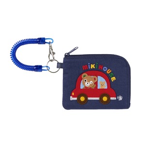 D206(紺)ミキハウス パスケース（紺）【mikihouse 定期入れ 男の子 女の子 小学生 入学 通学 ブランド 新入学 大阪府 八尾 ...