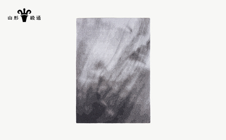 【山形緞通】TOCHI - Black (S) [絨毯 じゅうたん ラグ カーペット oc-lmtcs-black] | 山形県山辺町 | ふるさと納税サイト「ふるなび」
