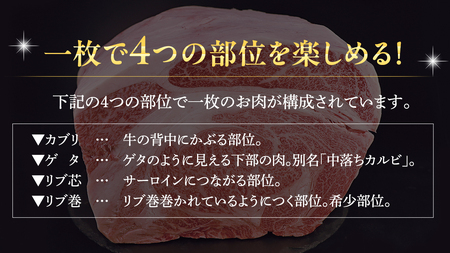 常陸牛 ハミデルカルビ 500g （ 3～ 5枚 ） (茨城県共通返礼品) 国産 焼き肉 カブリ ゲタ リブ芯 リブ巻 中落ちカルビ ...