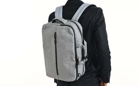 MD 3WAYバッグ グレー SW-MD01-007 GR 灰色 リュック 手提げ 両開き 鞄 カバン | 茨城県守谷市 | ふるさと納税サイト「ふるなび」