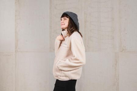 《2》メンズフリーサイズ【KEYMEMORY 鎌倉】ボアプルオーバー IVORY | 神奈川県鎌倉市 | ふるさと納税サイト「ふるなび」