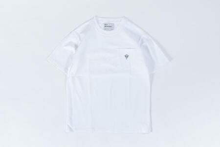 【KEY MEMORY】Natural Label Pocket T-shirts WHITE〈1〉レディースMサイズ | 神奈川県鎌倉市 | ふるさと納税サイト「ふるなび」