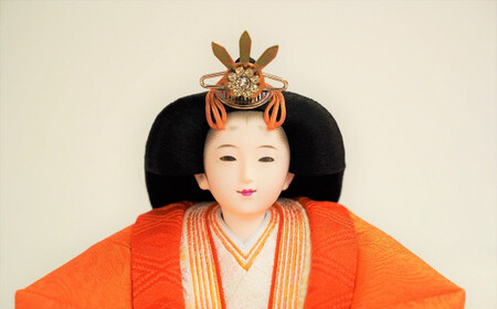 【収納飾りセット“日和”】人形作り40年 “平安天鳳”作 丹後ちりめん 人参草木染め 手作り ひな祭り 木製 今どき かわいい おしゃれ モダン 碧南 にんじん 人参 H067-138 ...